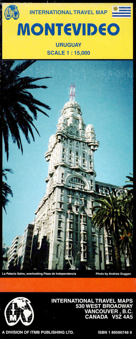 Montevideo Map – Avigdor Orgad Maps